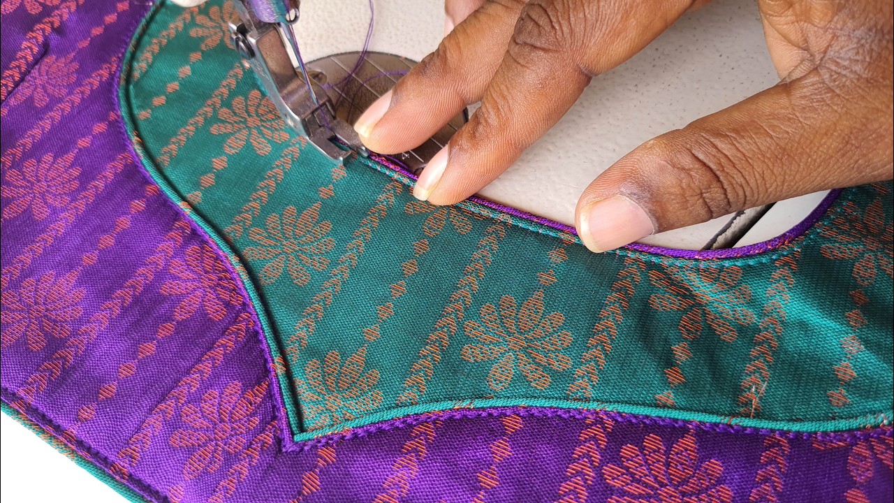 design no 1223. Can Beginners Make a Patchwork Blouse? Watch This ...