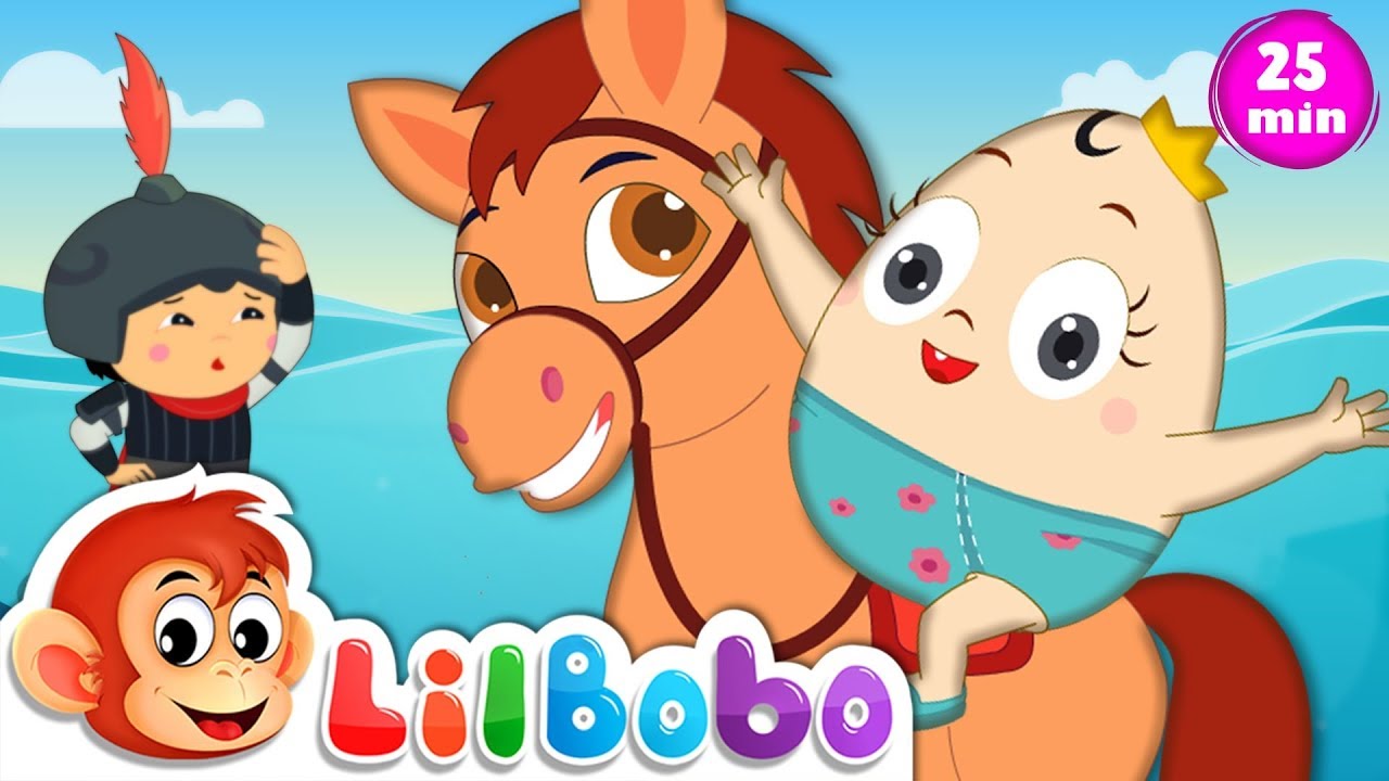 Humpty Dumpty Kids Song - Little BoBo Nursery Rhymes | Popular Children ...