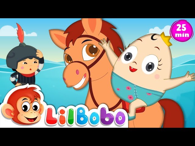 Humpty Dumpty Kids Song - Little BoBo Nursery Rhymes | Popular Children ...