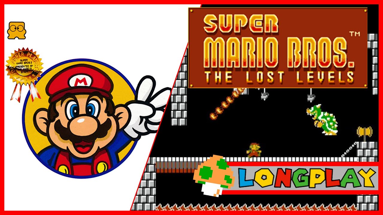 [Longplay] [NES] Super Mario Bros. The Lost Levels - YouTube