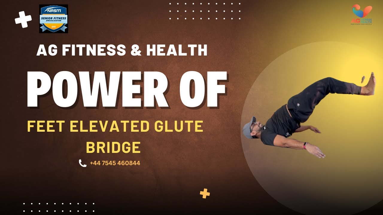 🔥 Feet Elevated Glute Bridge for Stronger Glutes & Core | Best Glute ...