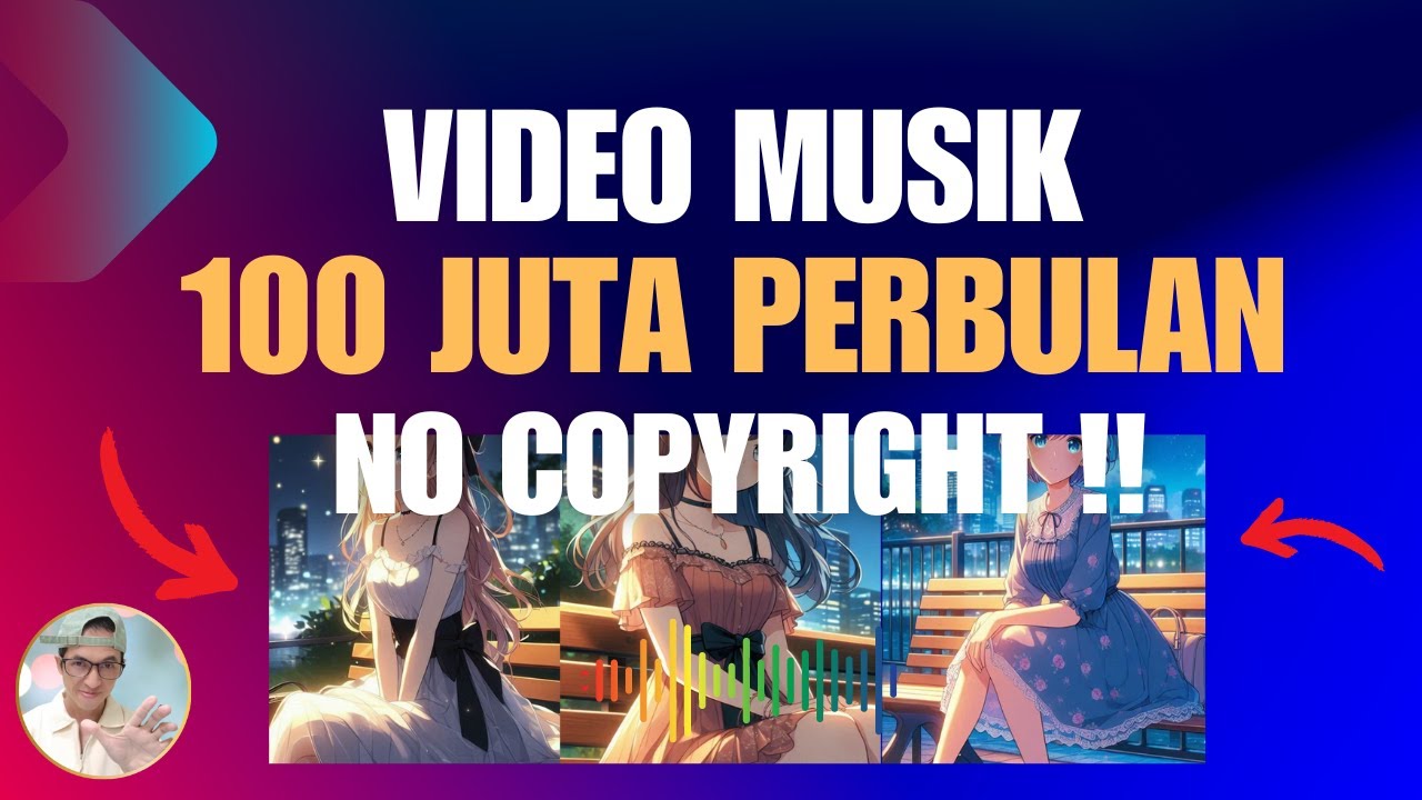 NO COPYRIGHT !! CARA DAPAT 100 JUTA/BULAN – KONTEN MUSIK YOUTUBE - YouTube