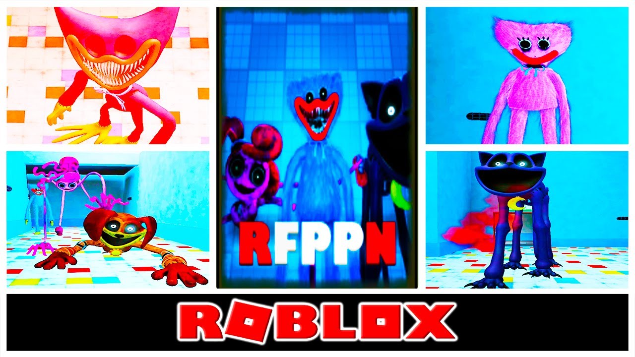 All the monsters in Run From Poppy Playtime Nextbots - YouTube