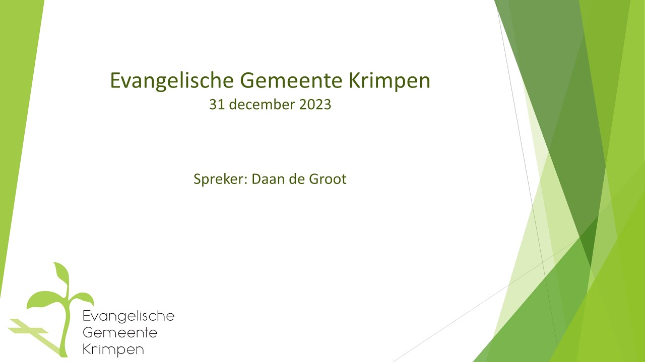 EGK 31-12-2023 Daan de Groot - YouTube