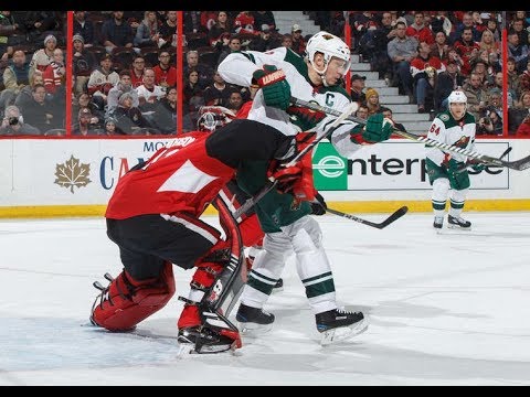 Game 32-Old Habits-Ottawa Senators vs Minnesota Wild 2017-18 - YouTube