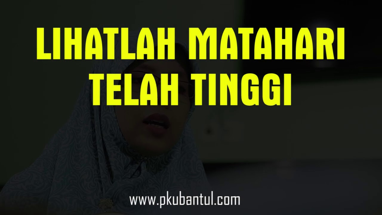 Mars Muhammadiyah Sang Surya dengan Teks Jelas dan Font Besar - YouTube