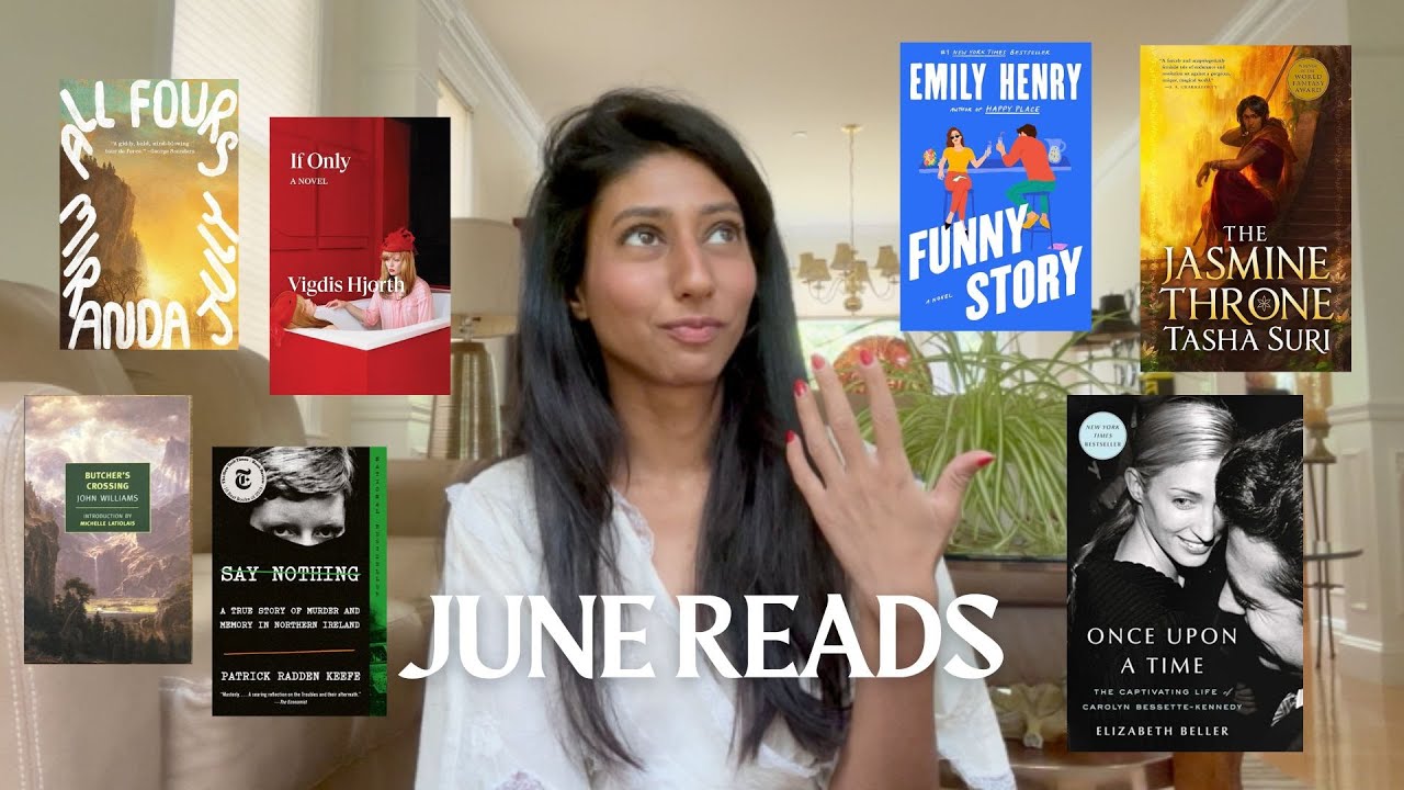 june reading wrap up - YouTube