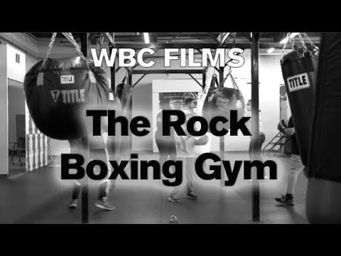The Rock Boxing Gym, can't wait for the gym to reopen - YouTube