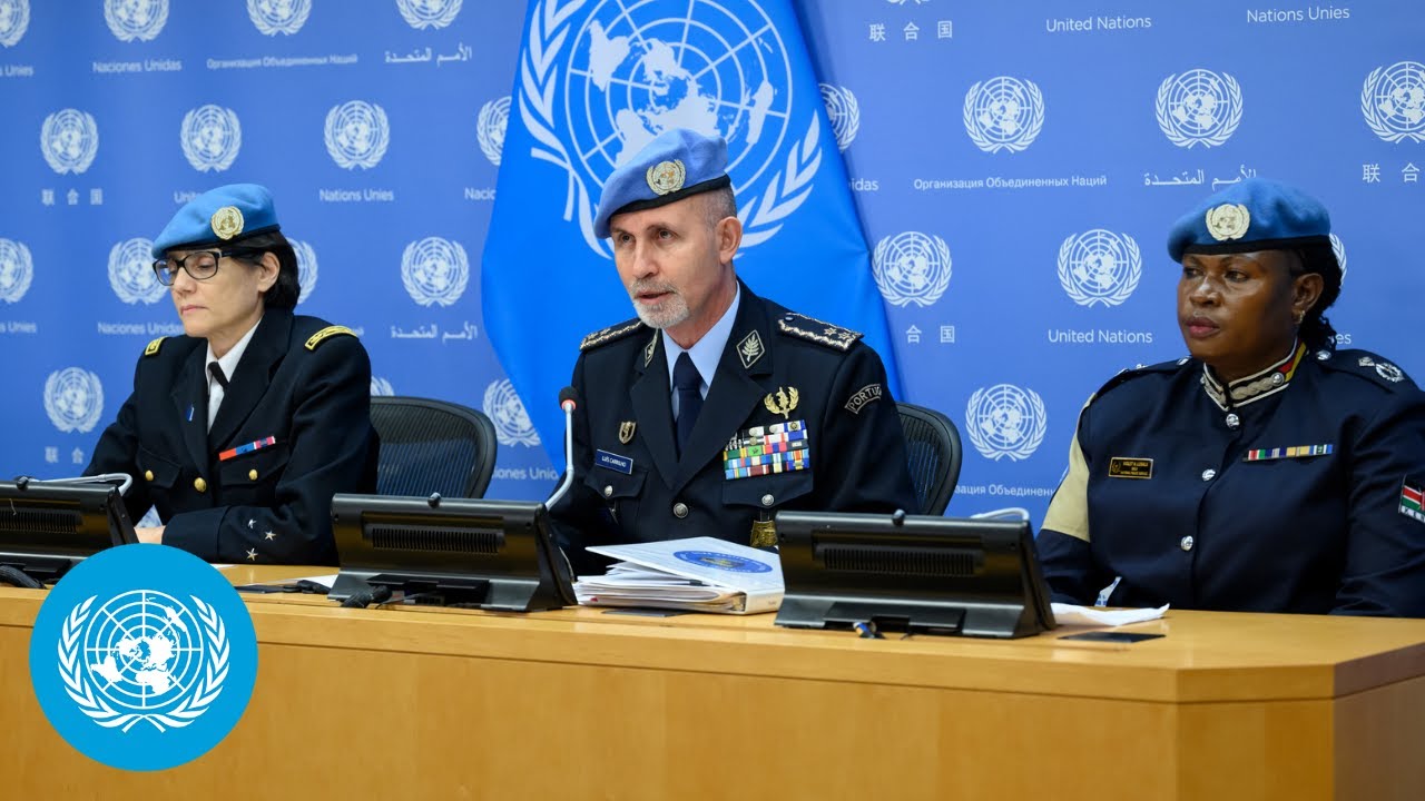 United Nations Chiefs of Police Summit - Press Conference - YouTube