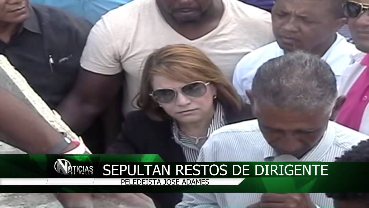 Sepultan restos del profesol José Manuel Adames - YouTube