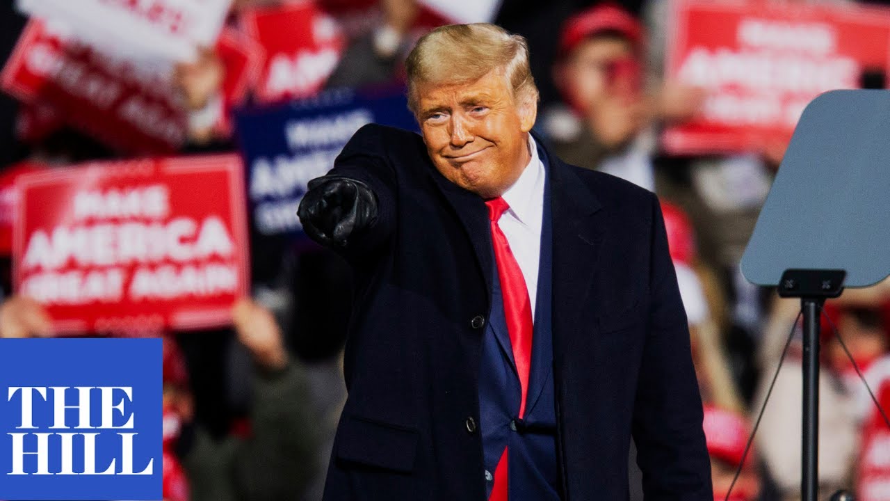 WATCH: President Trump makes 2020 campaign blitz in Rome, GA | FULL ...