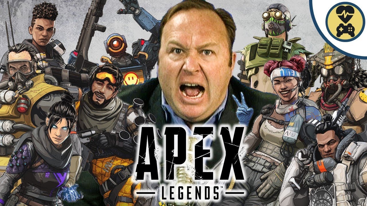 Alex Jones As Every Apex Legend - YouTube