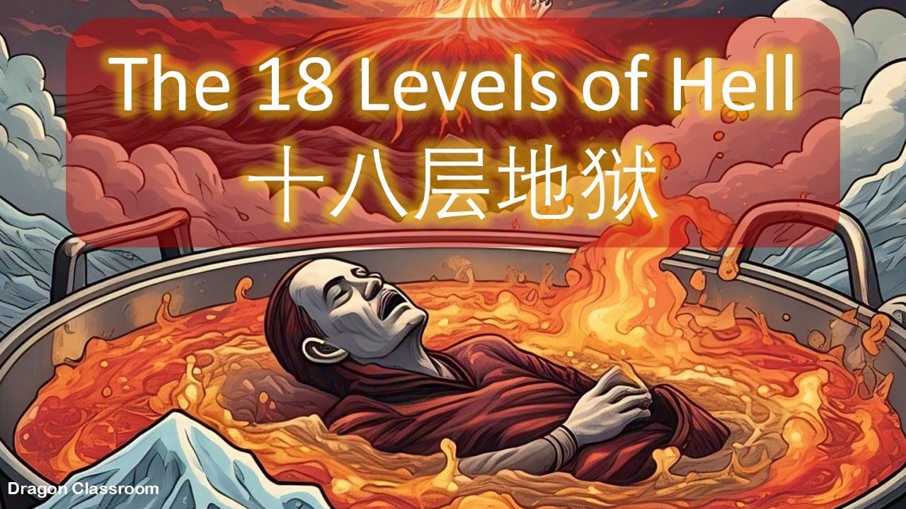 The 18 levels of Hell. Each level corresponds to different punishments ...