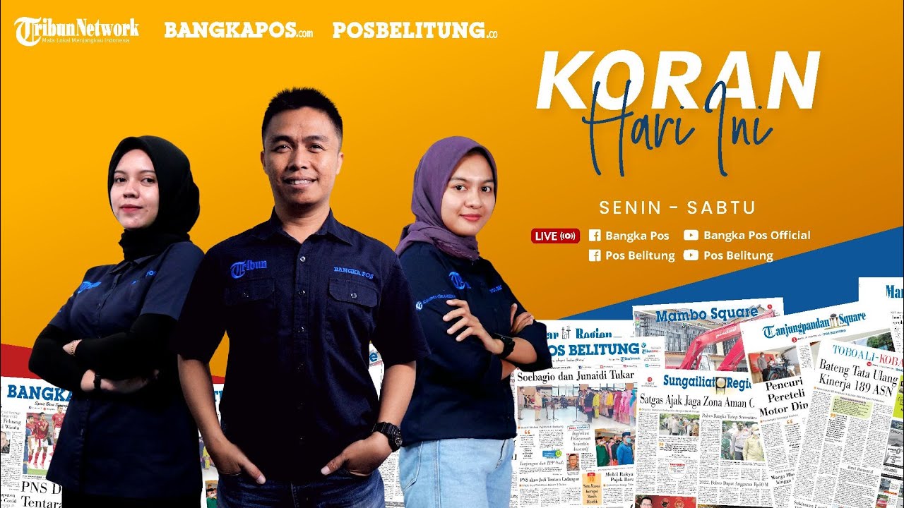 🔴 Koran Hari Ini Edisi Selasa, 18 Januari 2022 - YouTube