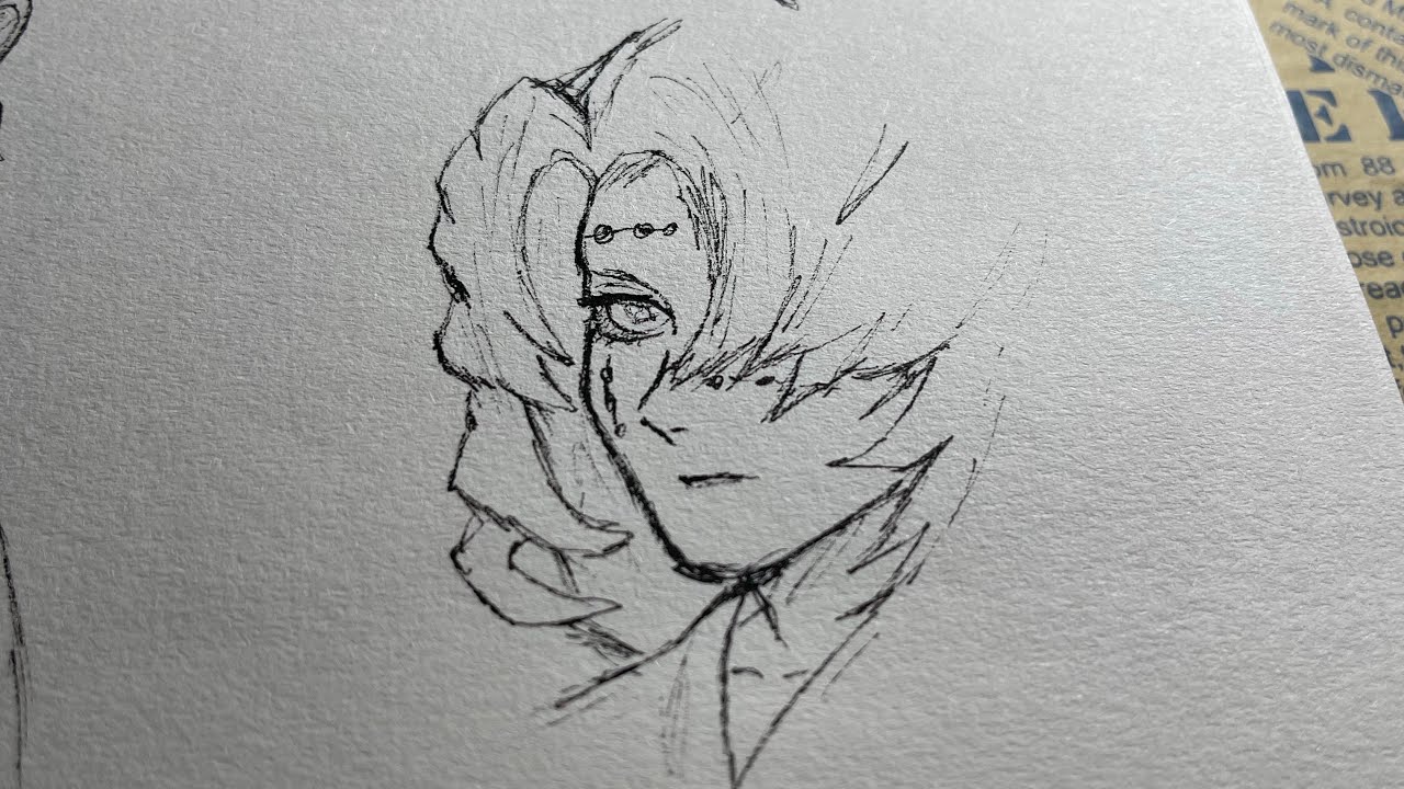 How to draw Rui in 4 minutes - Demon slayer (step by step) | Drawing ...