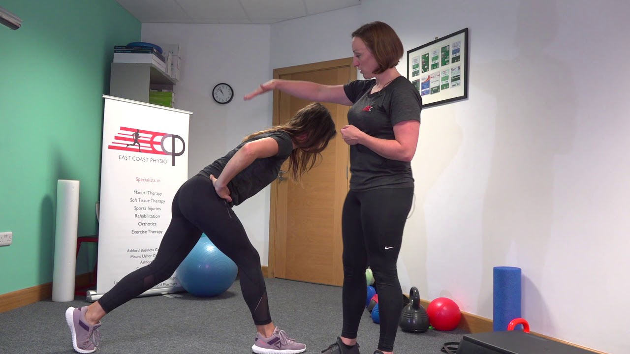 Lunge with Forward Lean - YouTube