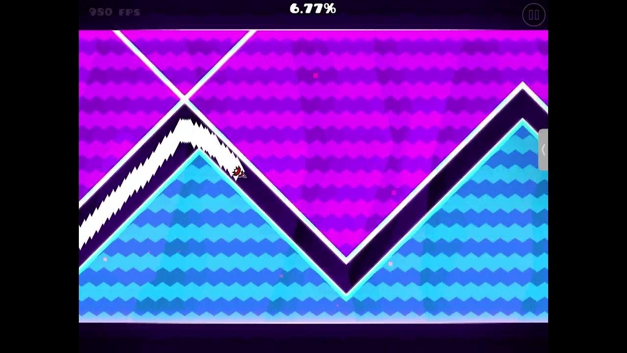 Normal Geometry dash wave - YouTube