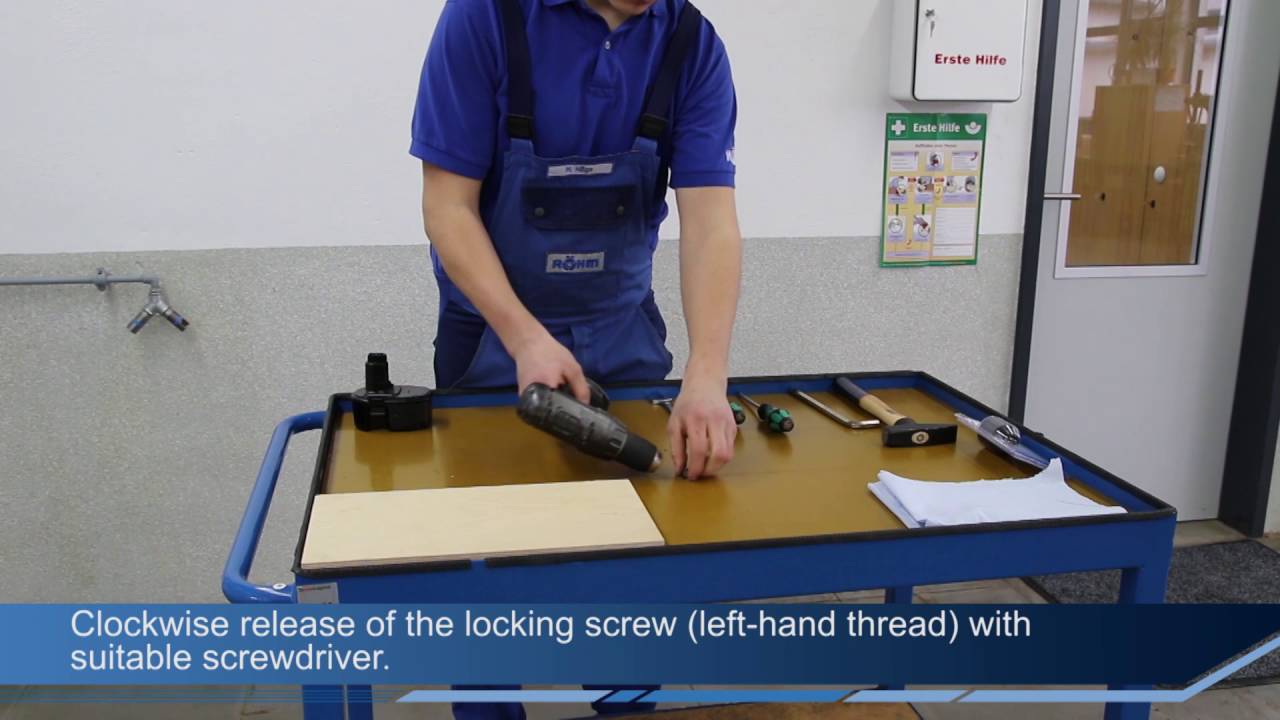 Drill chuck replacement for drills with spindle stop - YouTube