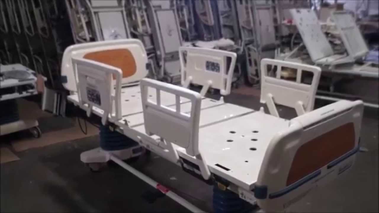Refurbished Stryker Secure 2 Hospital Bed - YouTube