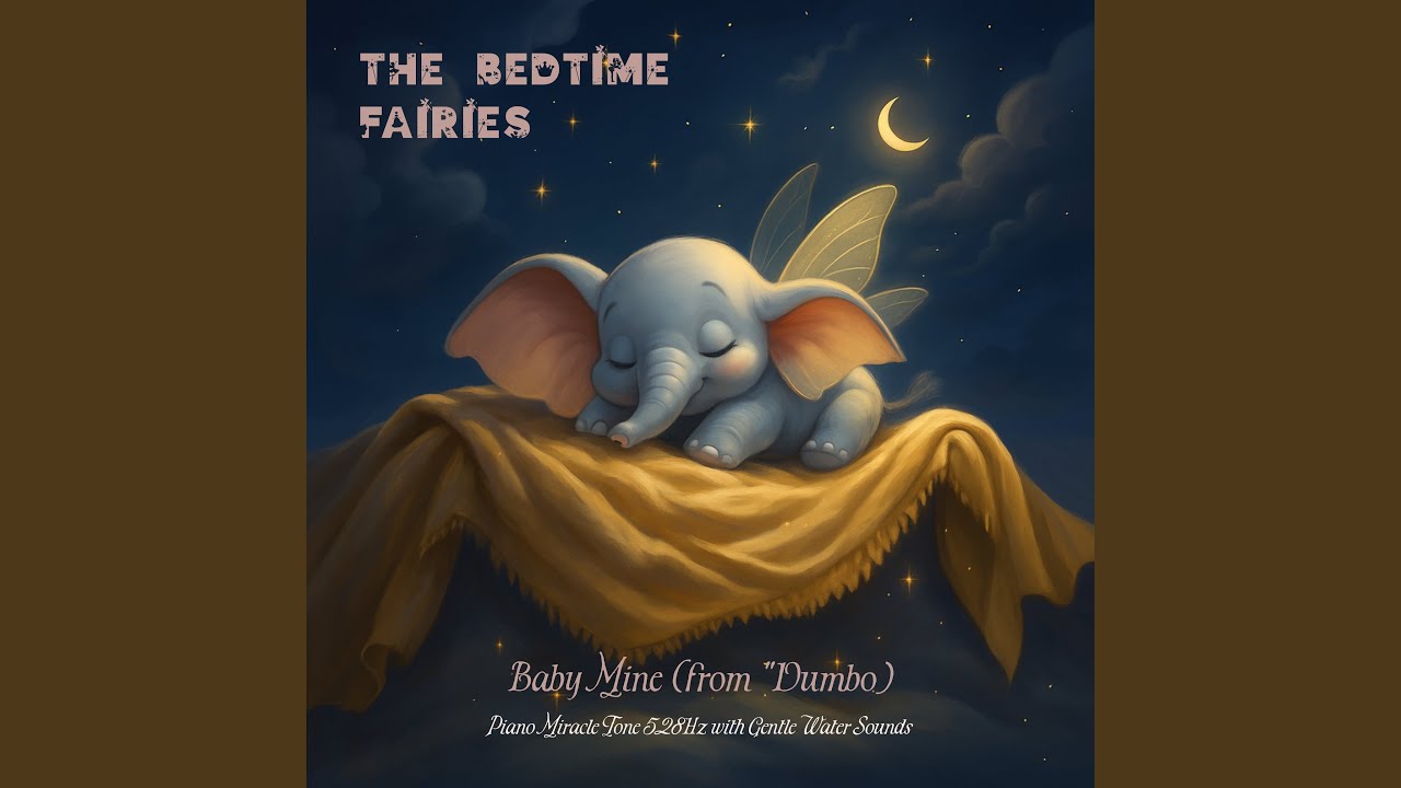 Baby Mine (from “Dumbo") Piano Miracle Tone 528 Hz with Gentle Water ...