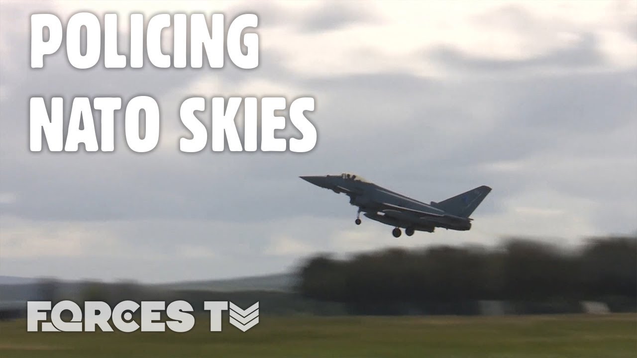 RAF Typhoons Deploy To Lithuania For A NATO Mission | Forces TV - YouTube