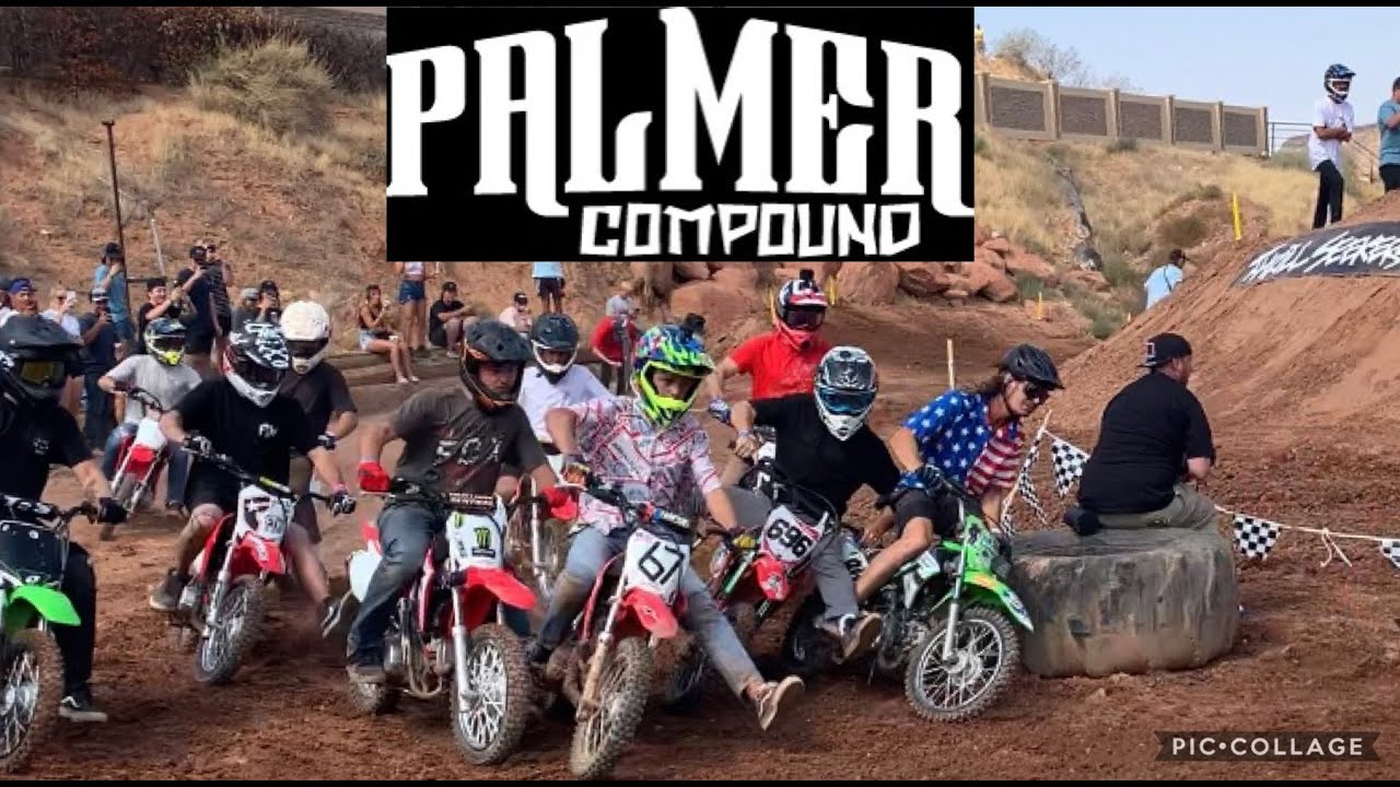 Pit Bike Racing At Palmer Compound ft. Twitch, Zay Solis, Tyler Bereman ...
