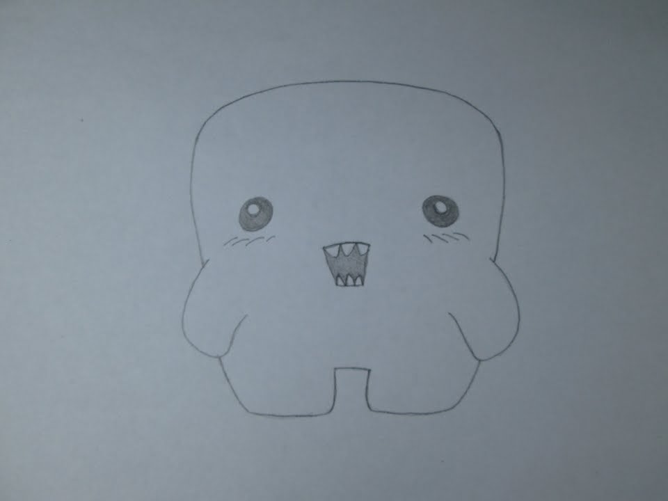 How to draw Domo-kun from NHK - YouTube