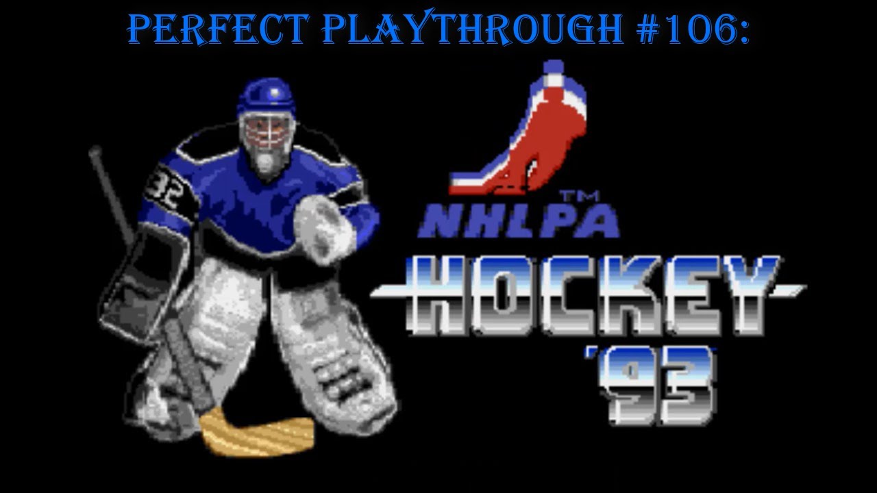 Perfect Playthrough #106: NHLPA Hockey 93 - YouTube