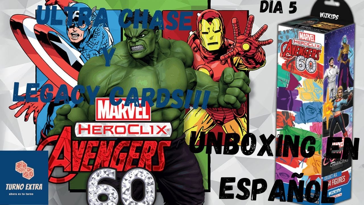 ULTRA CHASE !! | HEROCLIX | Unboxing Marvel HeroClix: Avengers 60th ...