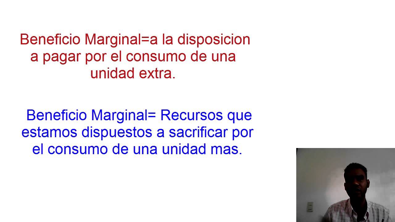 Ejemplo De Beneficio Marginal