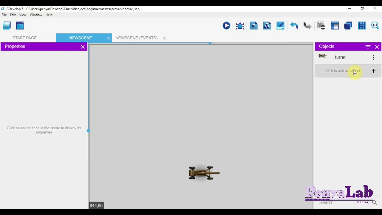 Tutorials GDevelop 5: Disparar bales - YouTube
