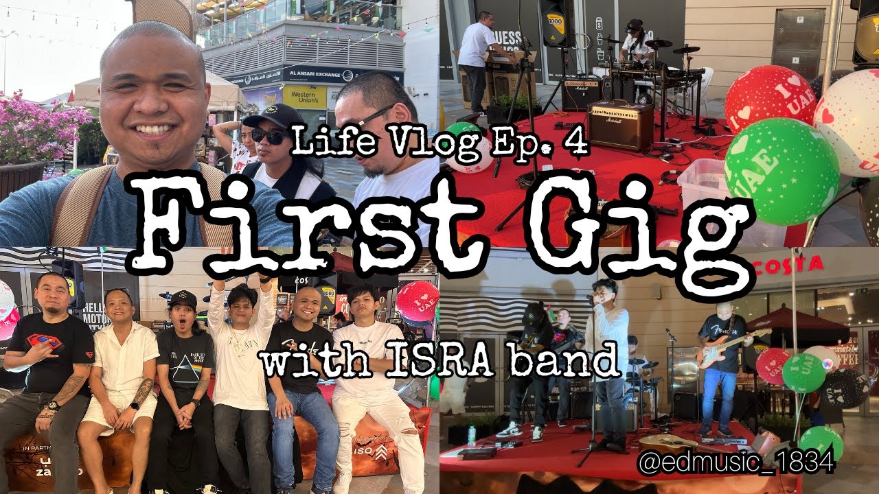 Life Vlog Ep. 4 - First Gig For A Very Long Time - YouTube