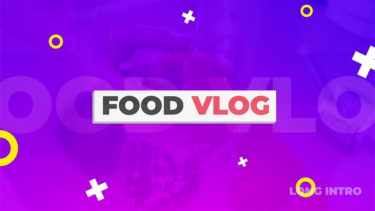 Food Vlog Pack : After effects template - YouTube