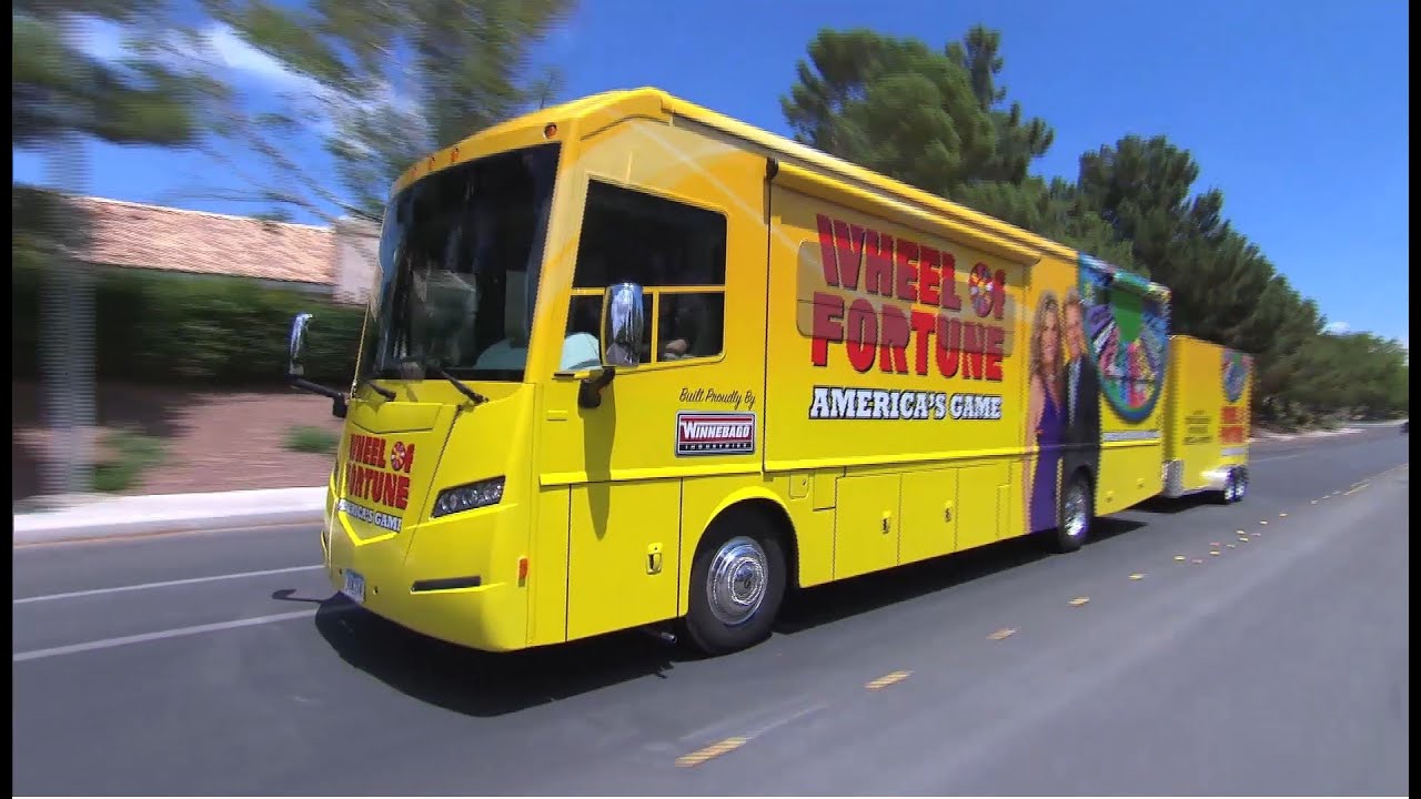 Wheel of Fortune Wheelmobile Cruises to Foxwoods This Weekend - YouTube