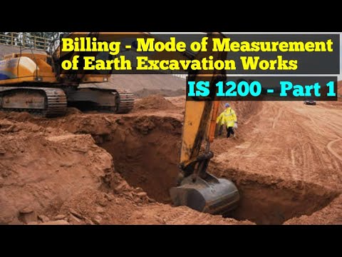 IS 1200 Part 1 - Mode of Measurement of Earth Work - YouTube