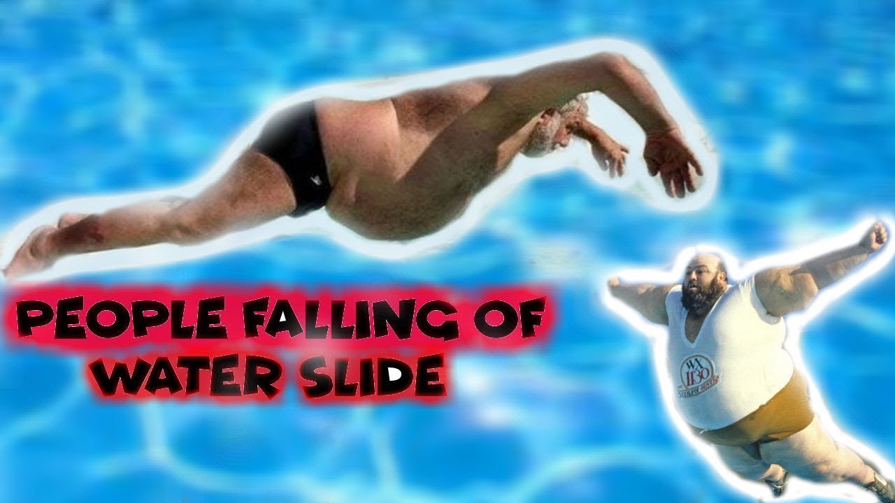people fall of water slides! - YouTube