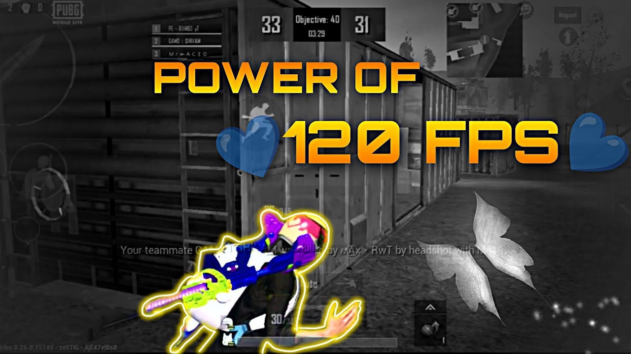 POWER OF 120 FPS 😍 ️💙 - YouTube
