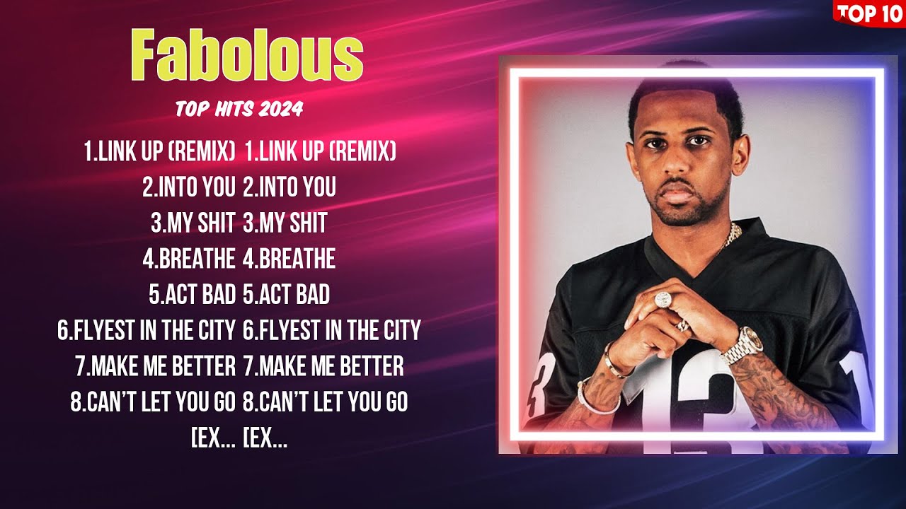 Fabolous The Best Music Of All Time ️ Full Album ️ Top 10 Hits ...