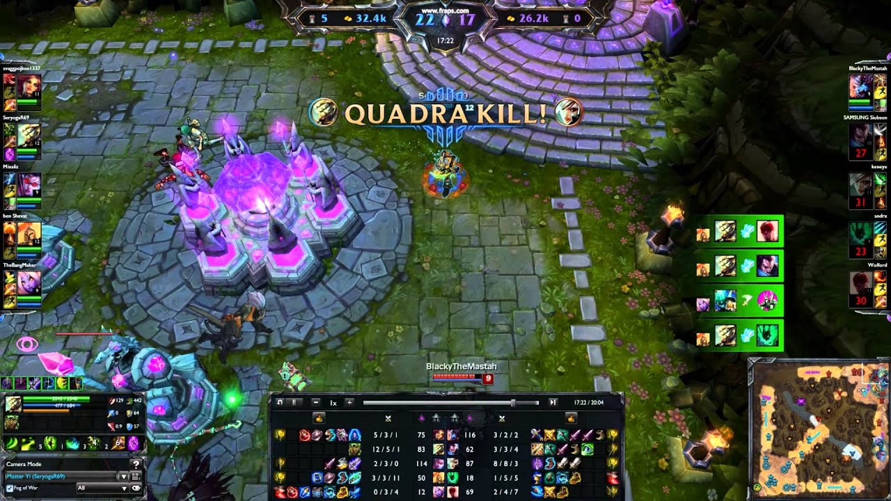 Master Yi Blade Of The Ruined King bug - YouTube