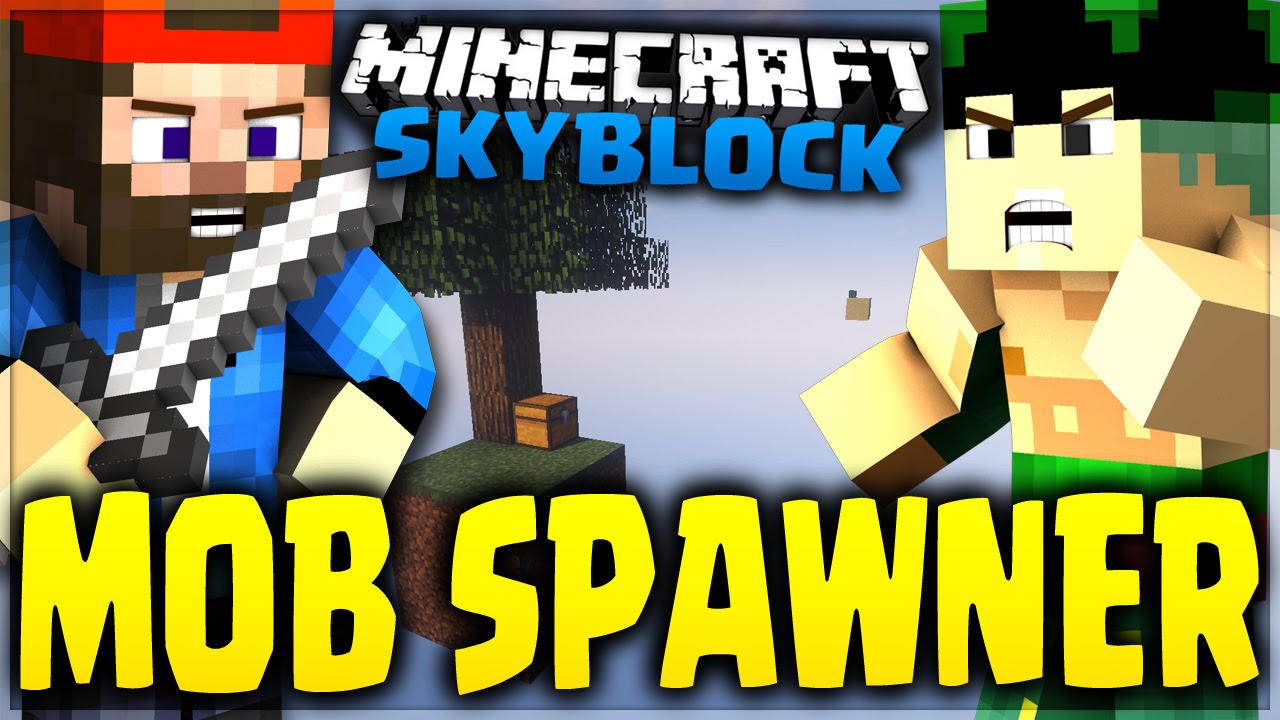 MINECRAFT 1.9 SKYBLOCK: MOB SPAWNER #2 w/Alek - YouTube