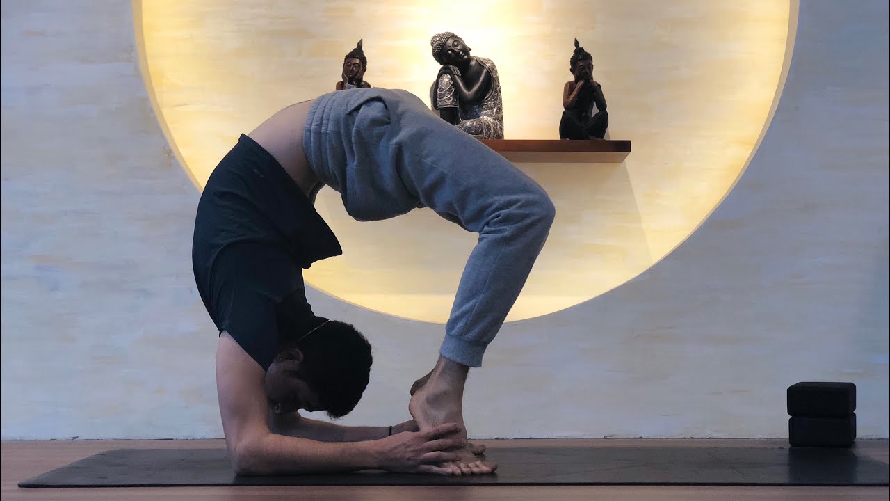 20 Minutes / yoga flow / back care / yoga with Master Ajay part 1 - YouTube
