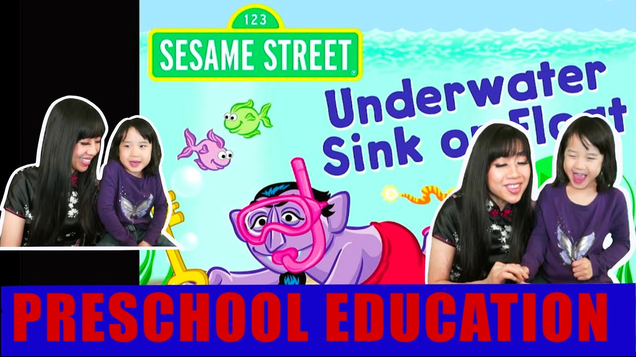 Sesame Street Underwater Sink or Float and I spy Instruments learning ...