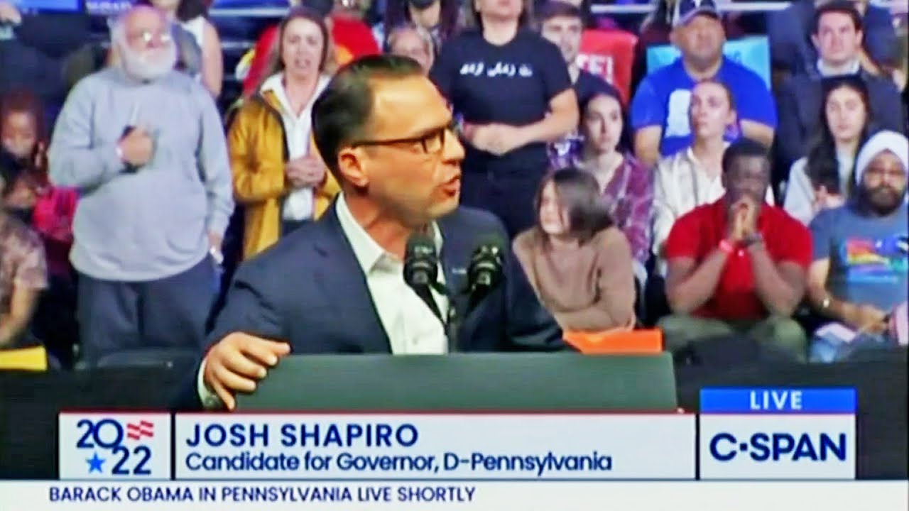 Josh Shapiro Delivers Obama-Level Viral Speech - YouTube