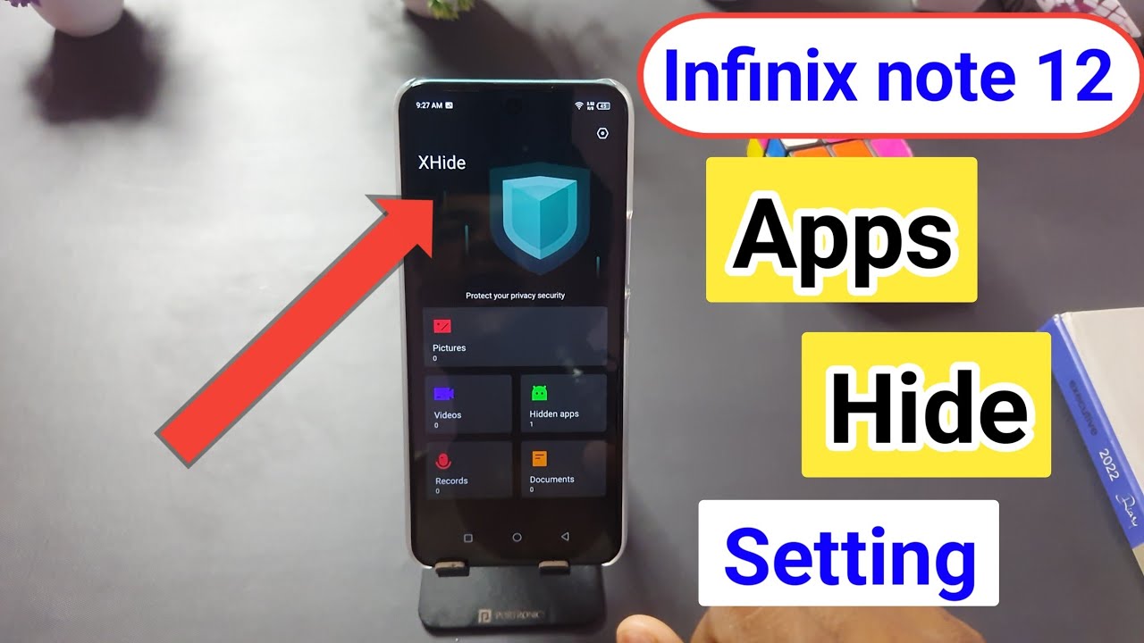 Infinix note 12 me app hide kaise kare , how to hide apps in Infinix ...