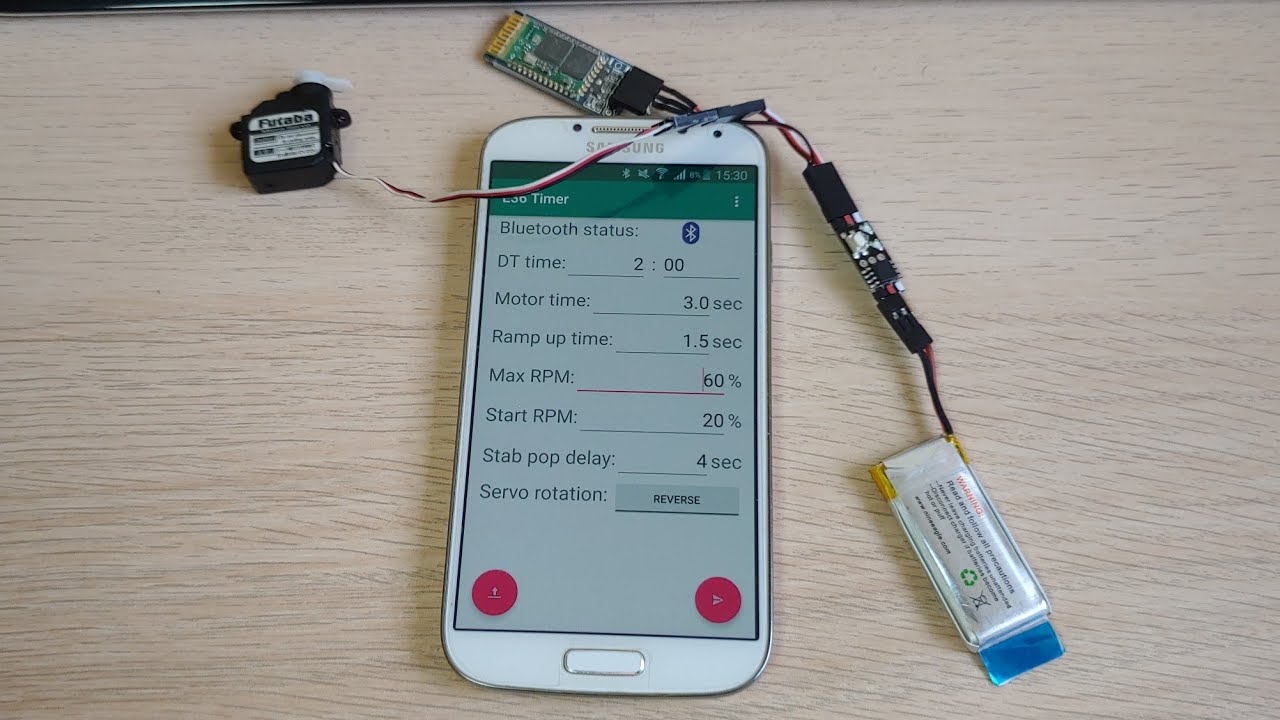 E36 Tiny Timer with Android programming - YouTube