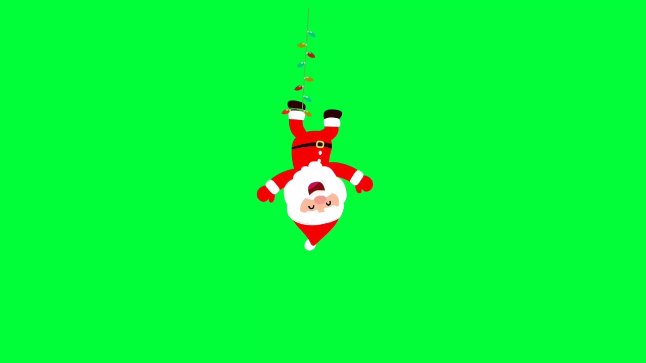 green screen santa sleigh - YouTube