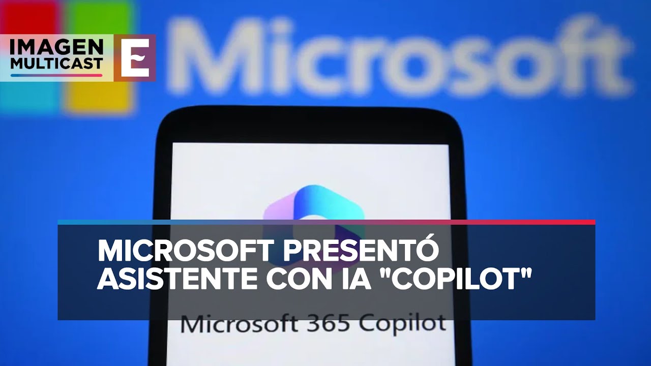 Microsoft presenta Copilot, su "asistente" con IA para Windows - YouTube