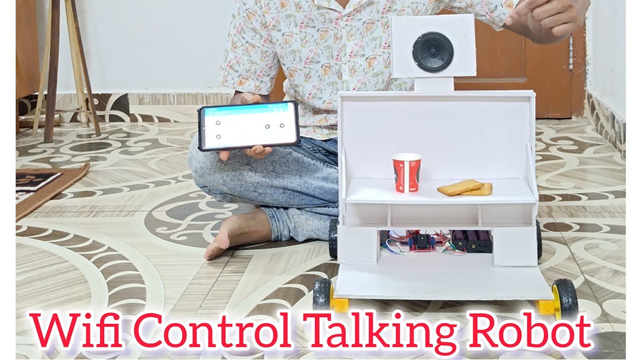 Wifi Control Talking Robot #WifiControlTalkingRobot #TalkingRobot # ...