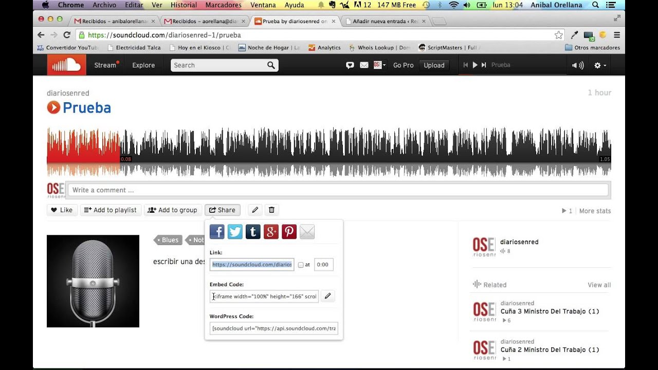 Tutorial SoundCloud - Parte 2 - YouTube