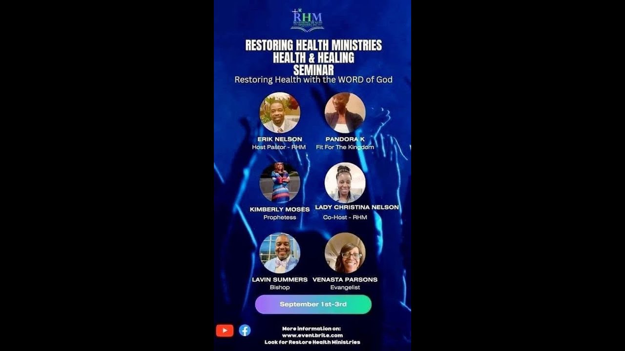 Health and Healing Seminar Prophetess Kimberly Moses and Pandora K ...